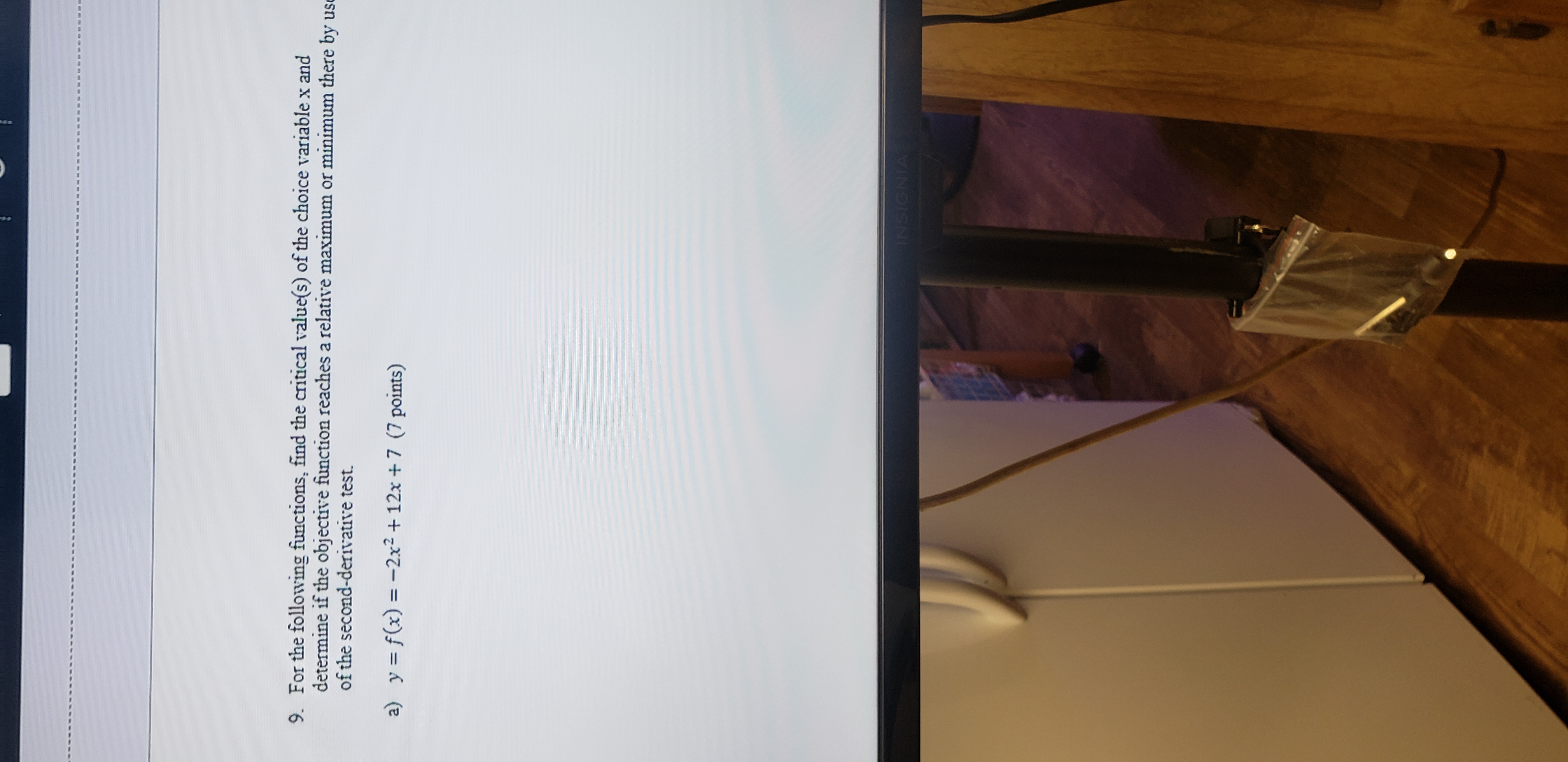 Solved For the following functions, find the critical | Chegg.com