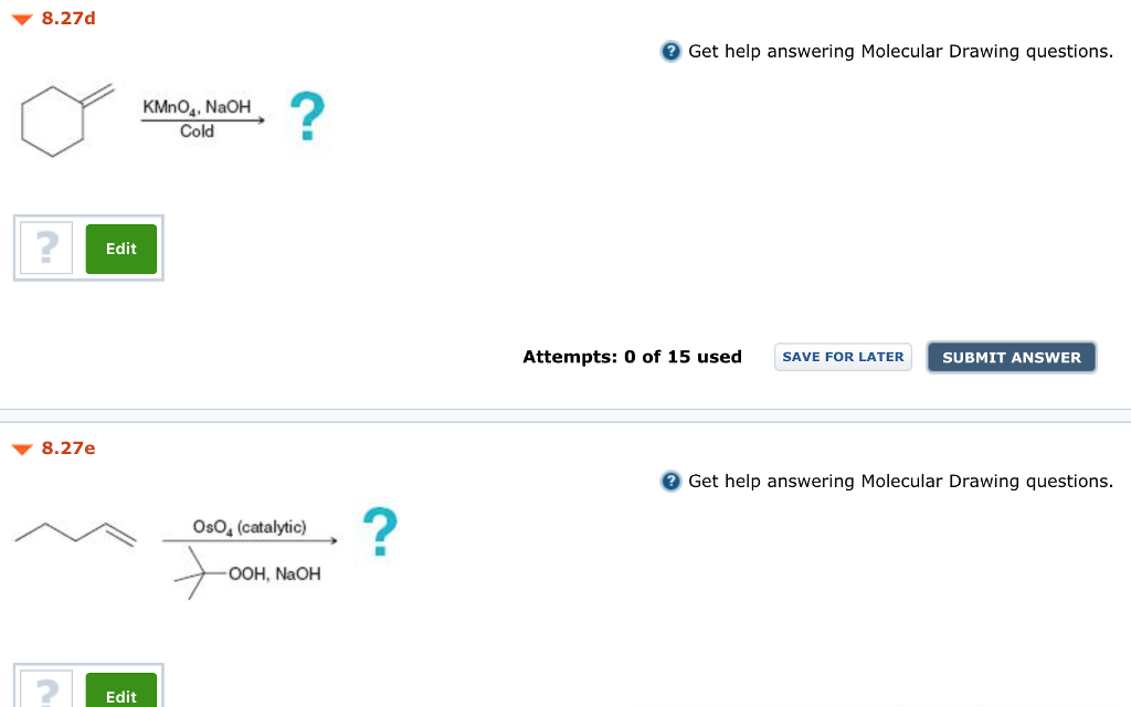 Solved Conceptual Checkpoint 08.27 Draw the major product | Chegg.com