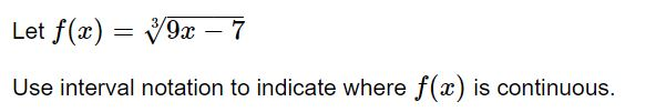 Solved Let f(x) = 8x8 4x4 + 4. Use interval notation to | Chegg.com
