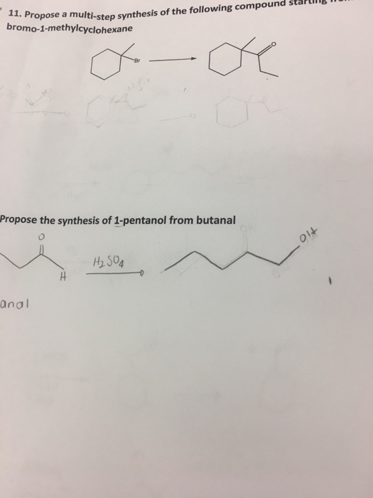 Solved Propose a multi-step synthesis of the following | Chegg.com