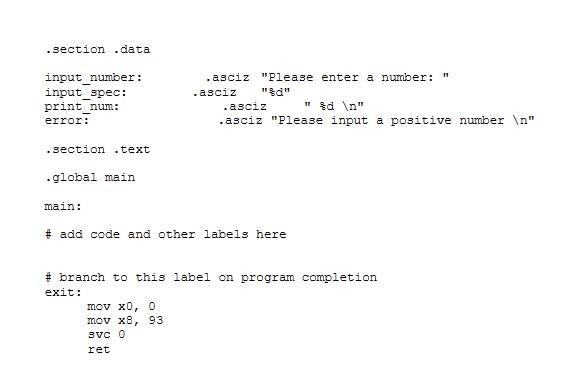 Solved PLEASE WRITE THE CODE IN ARM ASSEMBLY LANGUAGE AND | Chegg.com