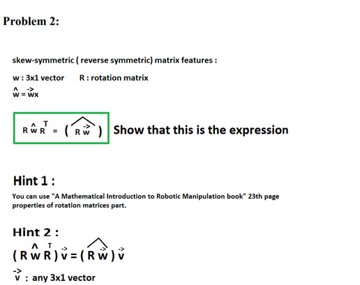 Solved Problem 2: skew-symmetric ( reverse symmetric) matrix | Chegg.com