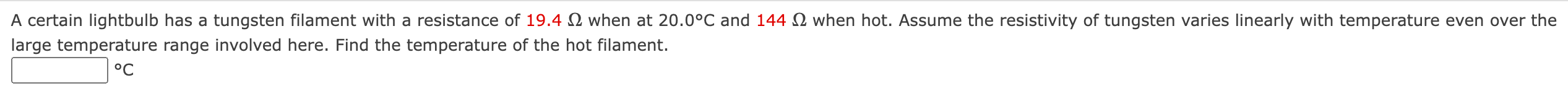 Solved large temperature range involved here. Find the | Chegg.com