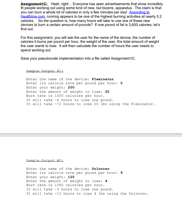 Solved Assignment1c: Yeah, right... Everyone has seen | Chegg.com