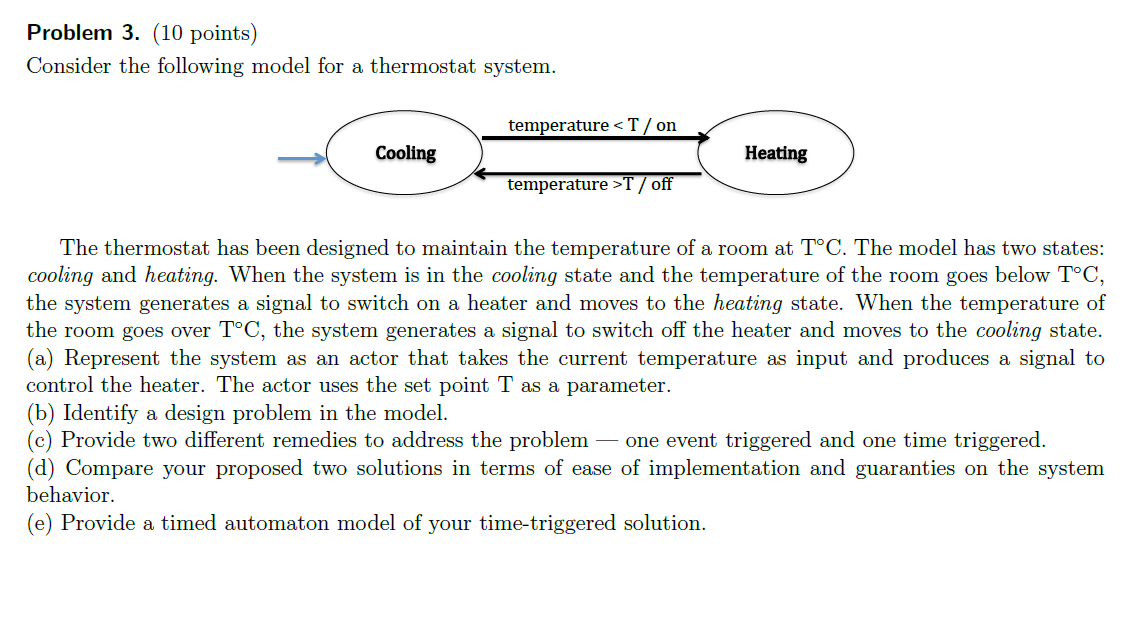 Solved Problem 3. (10 ﻿points)Consider the following model | Chegg.com
