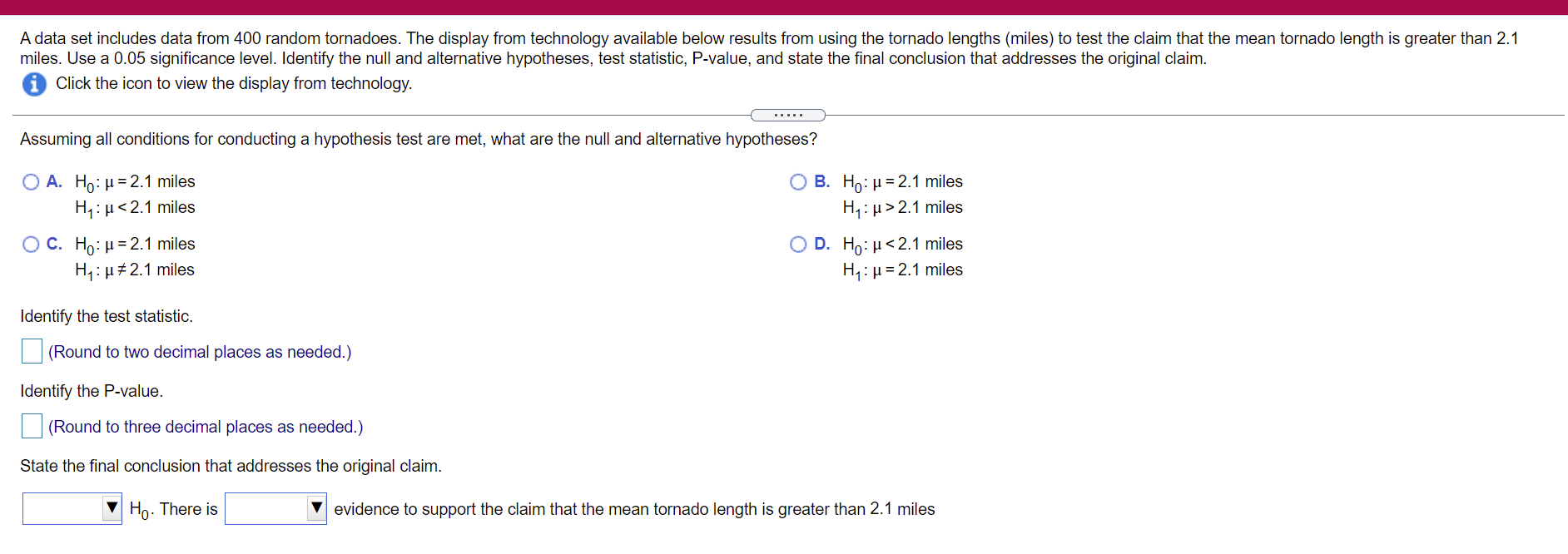 Solved A data set includes data from 400 random tornadoes. | Chegg.com