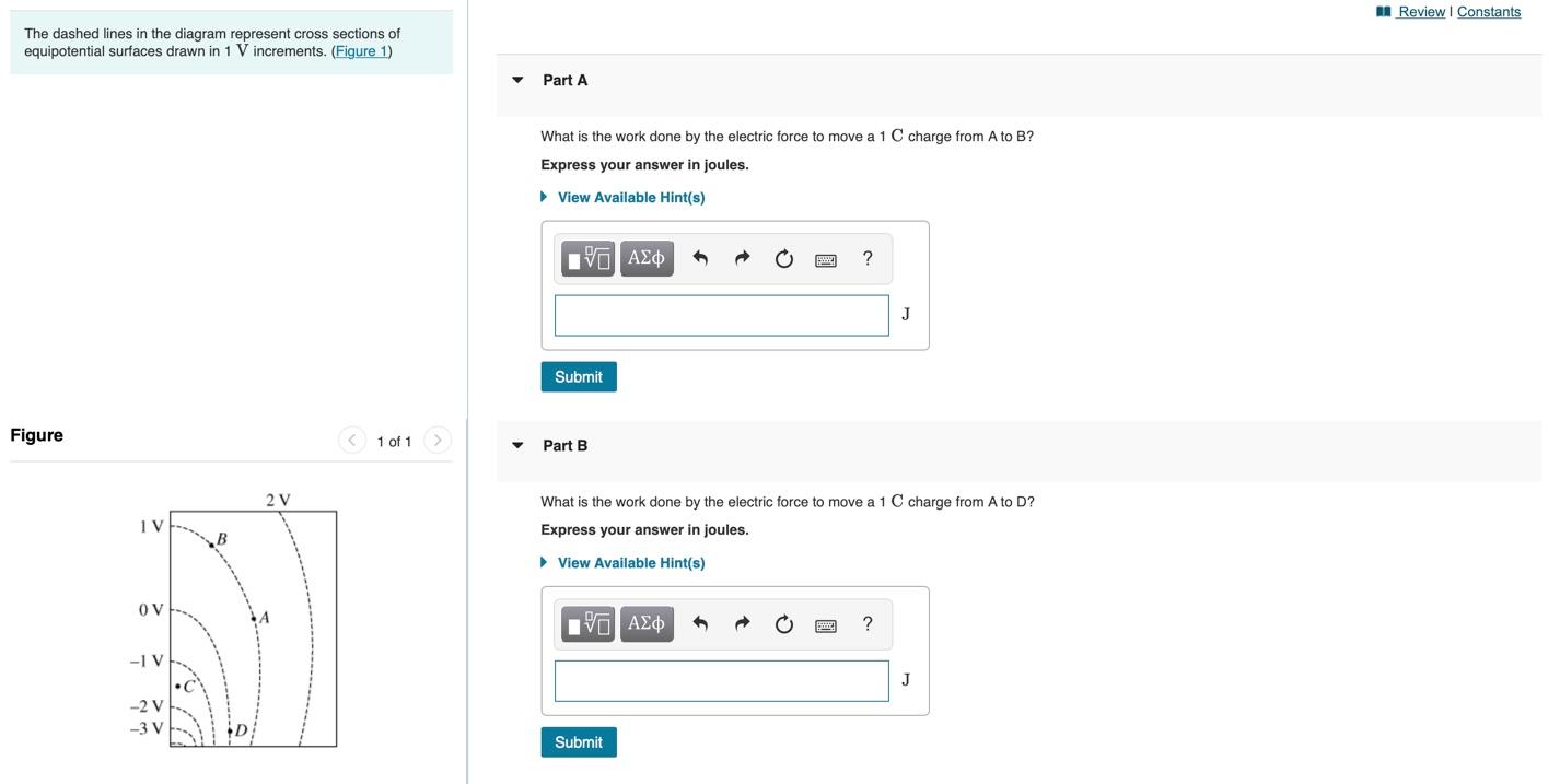Solved A Review | Constants The dashed lines in the diagram | Chegg.com