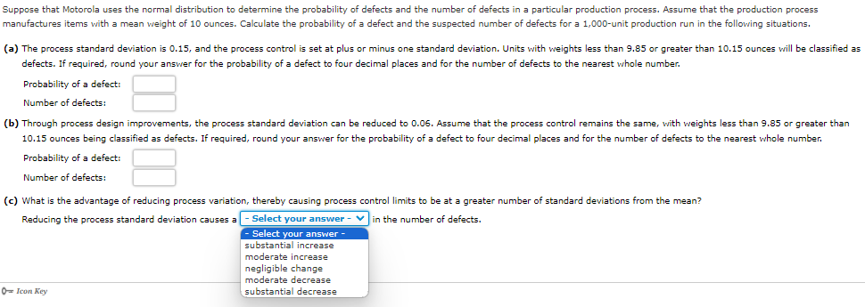 Solved defects. If required, round your answer for the | Chegg.com