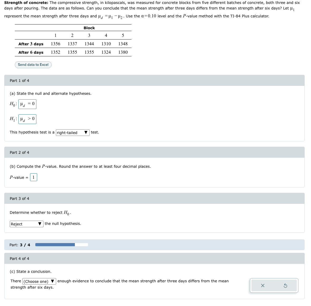 Strength of concrete: The compressive strength, in | Chegg.com