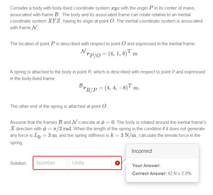 Solved Consider a body with body-fixed coordinate system zyz | Chegg.com