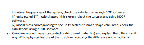 Q1: A two-starey frame is shown in Figure Q1. The | Chegg.com