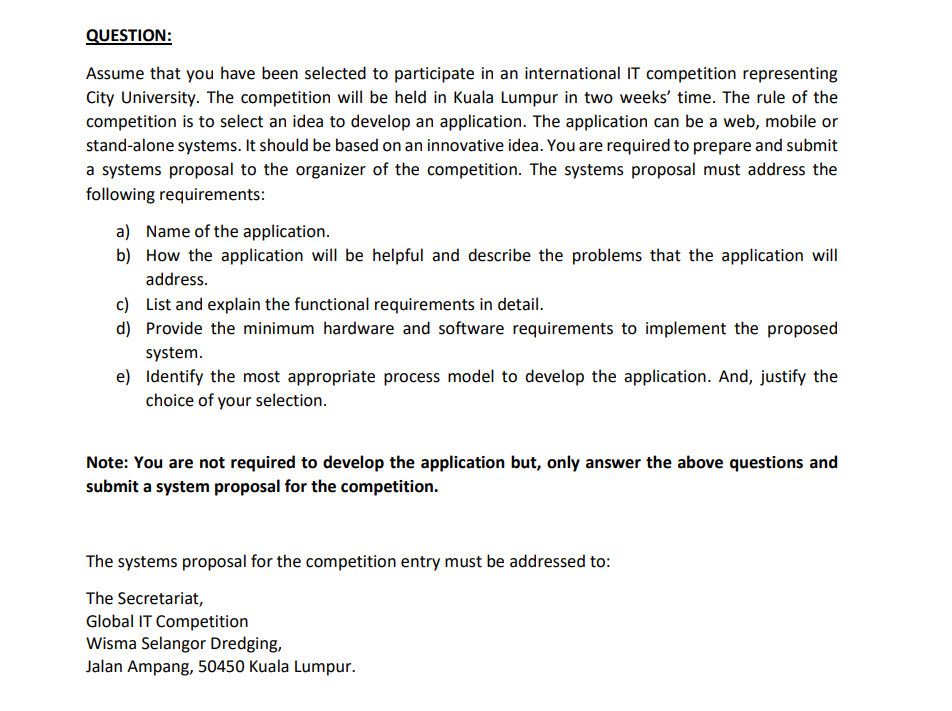 Solved INSTRUCTIONS: You are required to answer the | Chegg.com