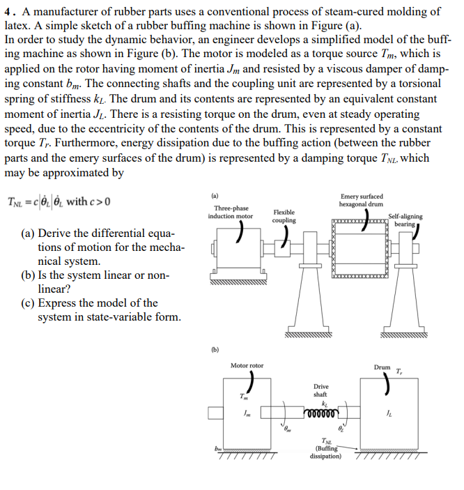 Solved 4. A manufacturer of rubber parts uses a conventional | Chegg.com