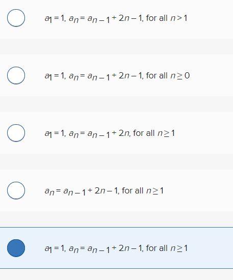 Solved Required information. Give a recursive definition of | Chegg.com
