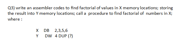 Solved Q2 Write An Assembler Codes To Scan String X For
