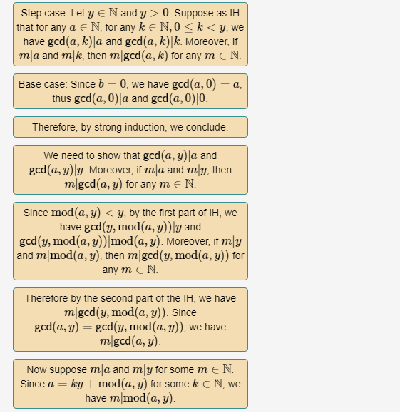 Solved Recall The Following Recursive Function For Gcd Gcd