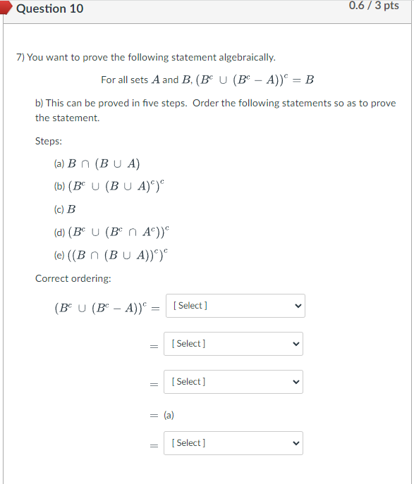 Solved 7) You want to prove the following statement | Chegg.com