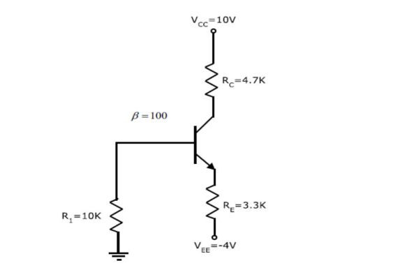 Solved Find the operating point of the transistor by drawing | Chegg.com