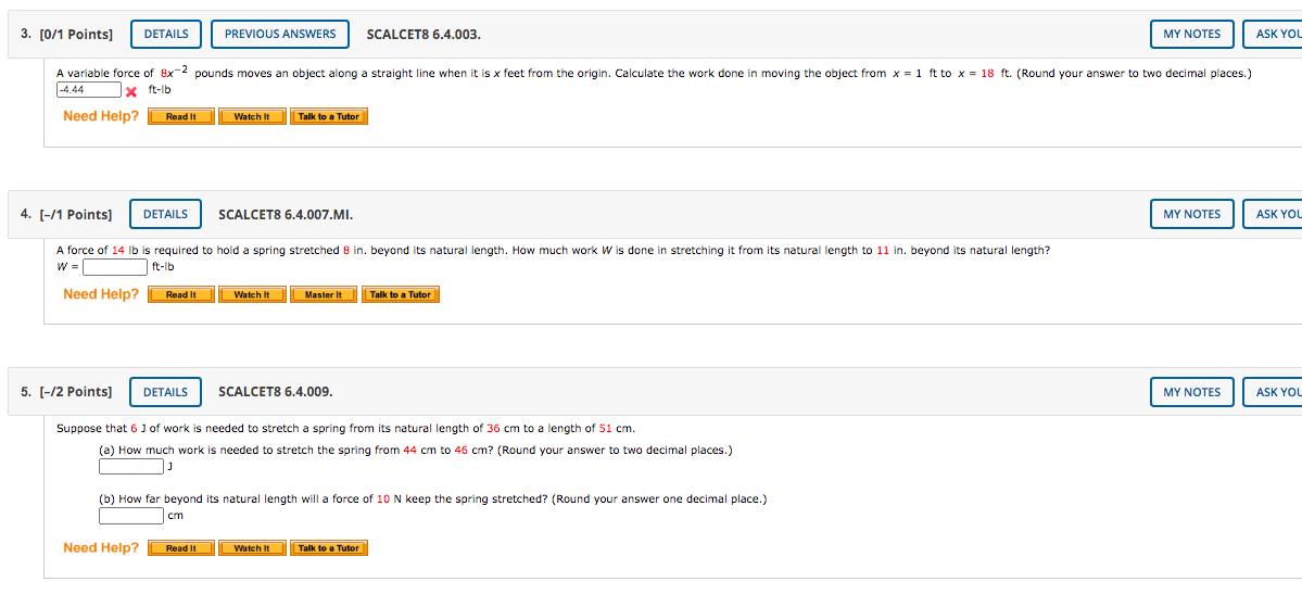 Solved 3. [0/1 Points) DETAILS PREVIOUS ANSWERS SCALCET8 | Chegg.com
