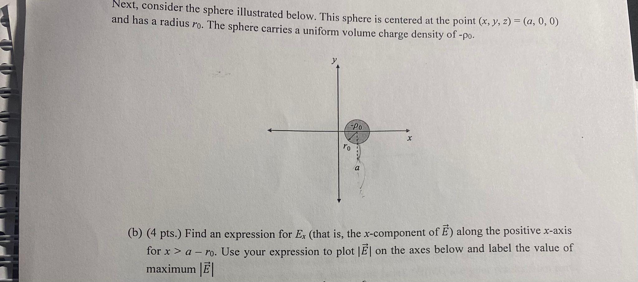 Solved Problem 3: Charged spheres (15 pts.) In this problem, | Chegg.com