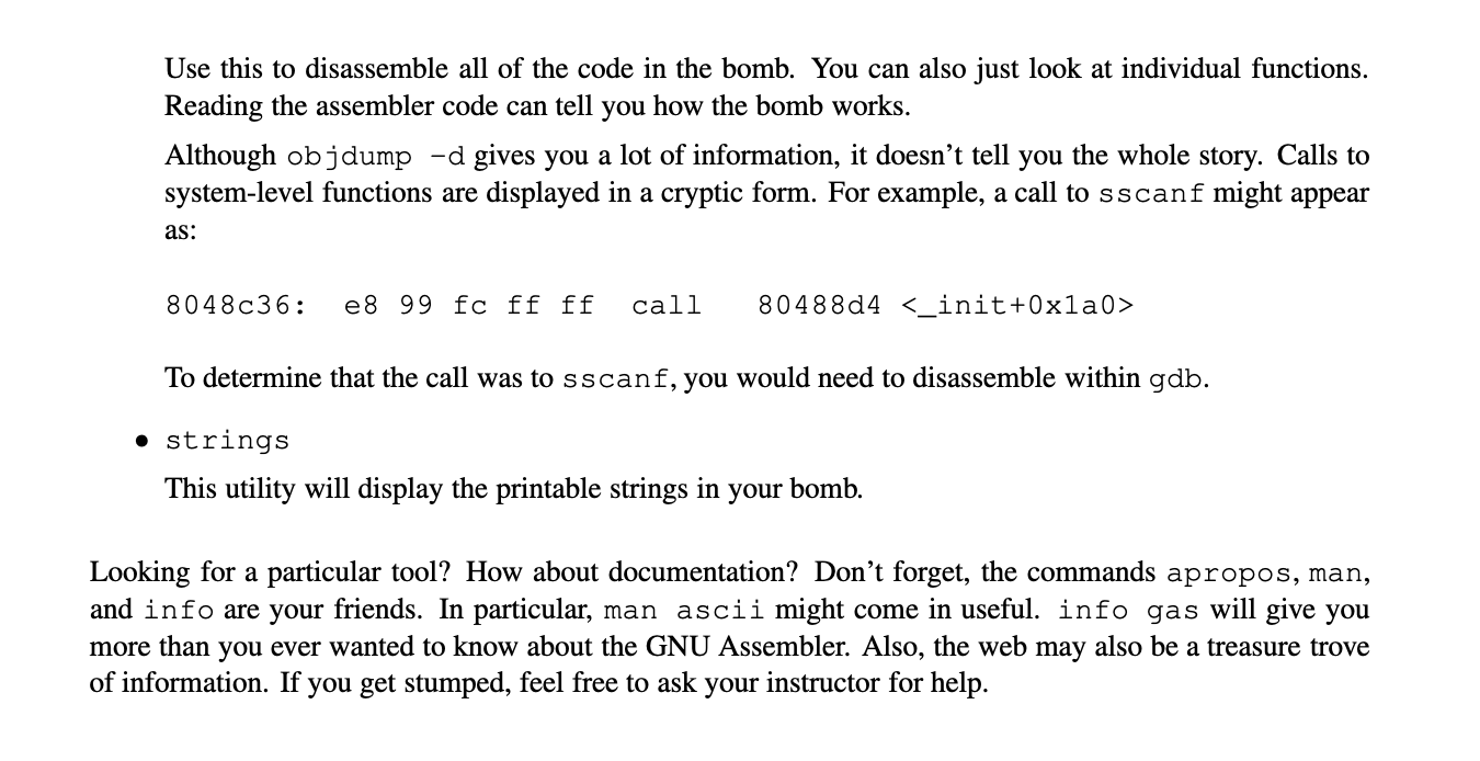 Solved Your Job For This Lab Is To Defuse Your Bomb You 1799