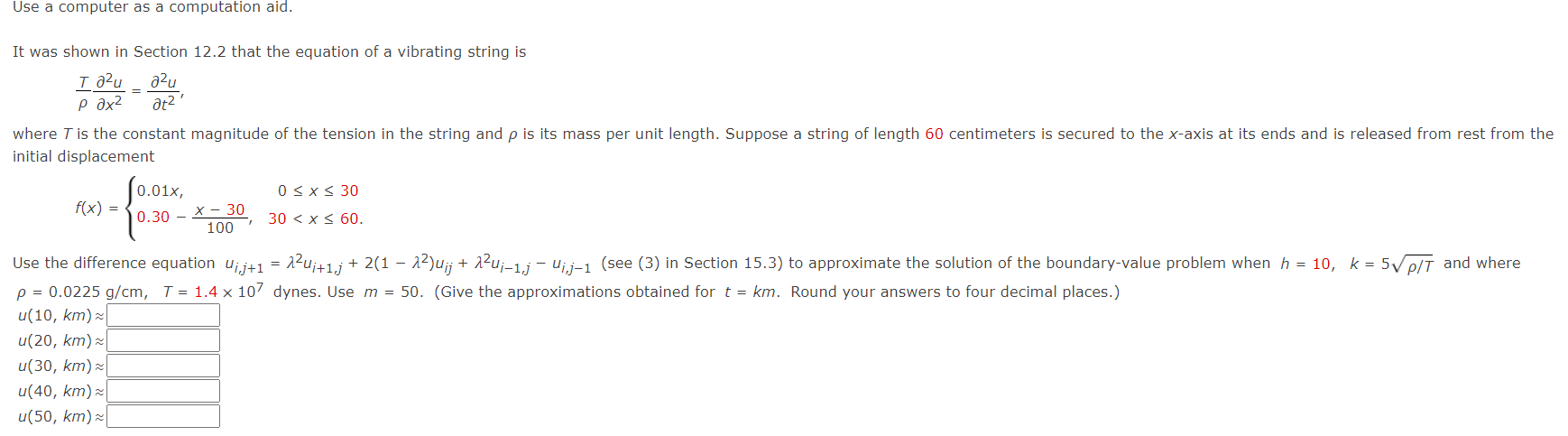 Solved Use a computer as a computation aid.It was shown in | Chegg.com