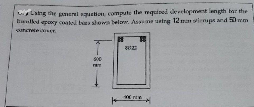 Solved Using the general equation , compute the required | Chegg.com