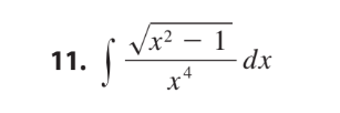 Solved evaluate integral: ∫﻿﻿x2-12x4dx | Chegg.com