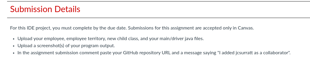 Solved IDE Assignment #4 - Employee Inheritance - • Points | Chegg.com
