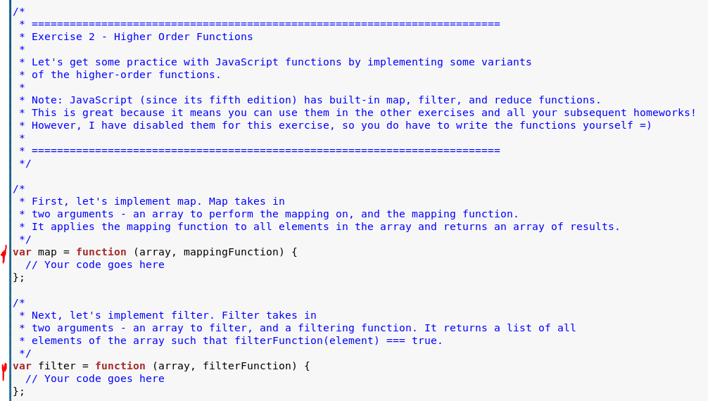 Writing two functions as the following instruction | Chegg.com