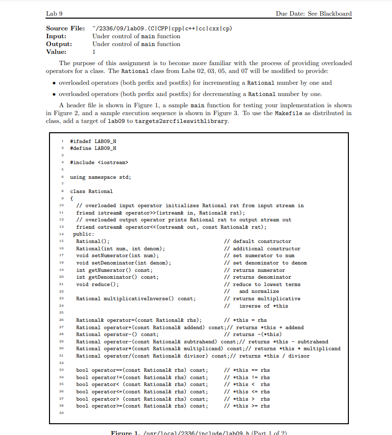 Solved Lab 9 Due Date: See Blackboard Source File: 5 6 | Chegg.com