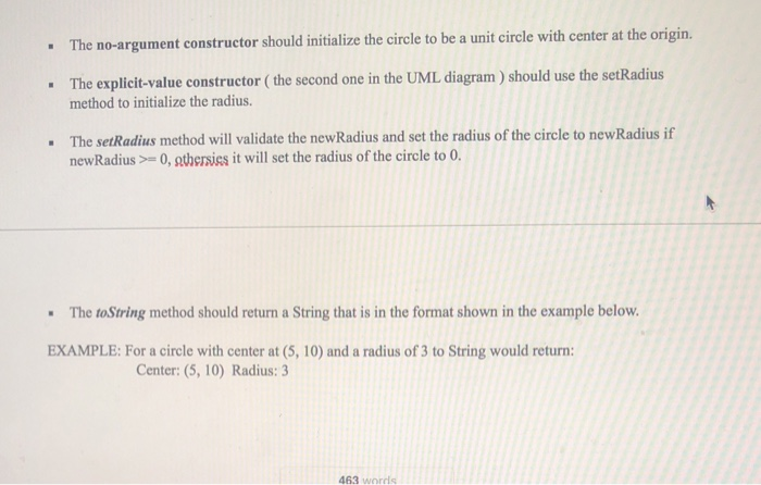 Solved In-Lab Activity, due in the lab Write a class | Chegg.com