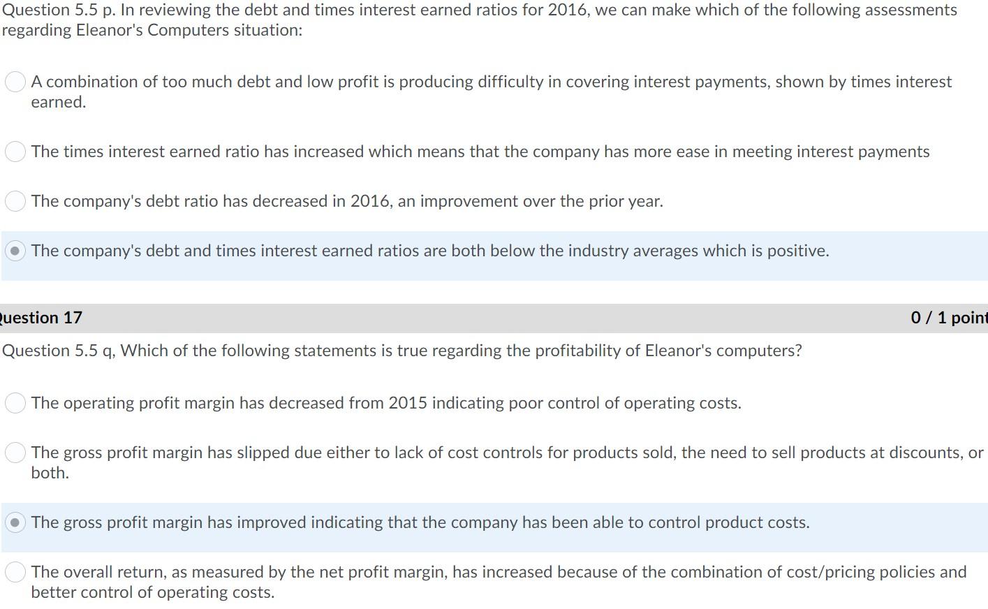 Solved 5.5. Eleanor's Computers is a retailer of computer | Chegg.com