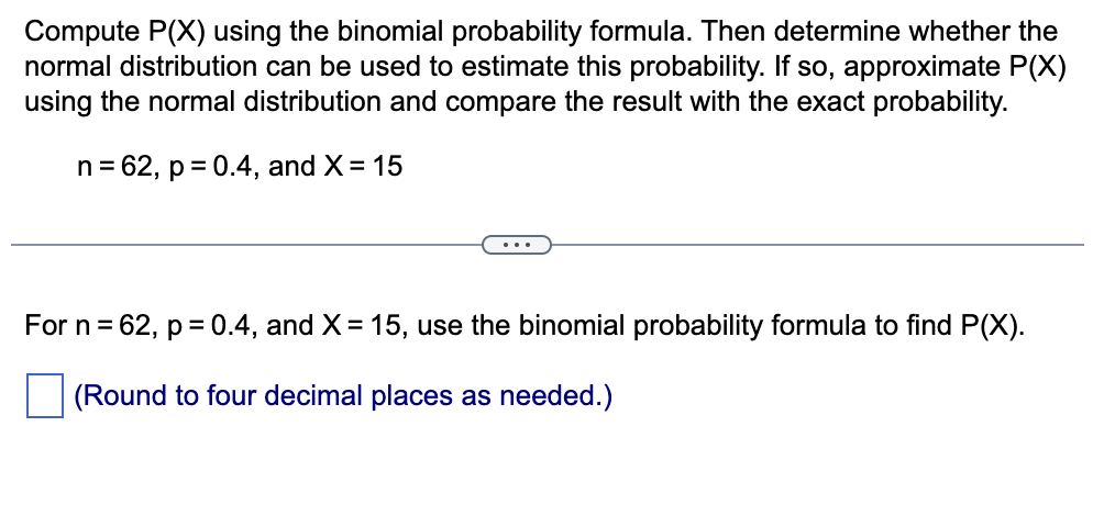 Solved Part B: Can the normal distribution be used to | Chegg.com