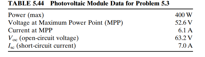 Solved Design a microgrid of PV rated at 600 ﻿kW of power at | Chegg.com