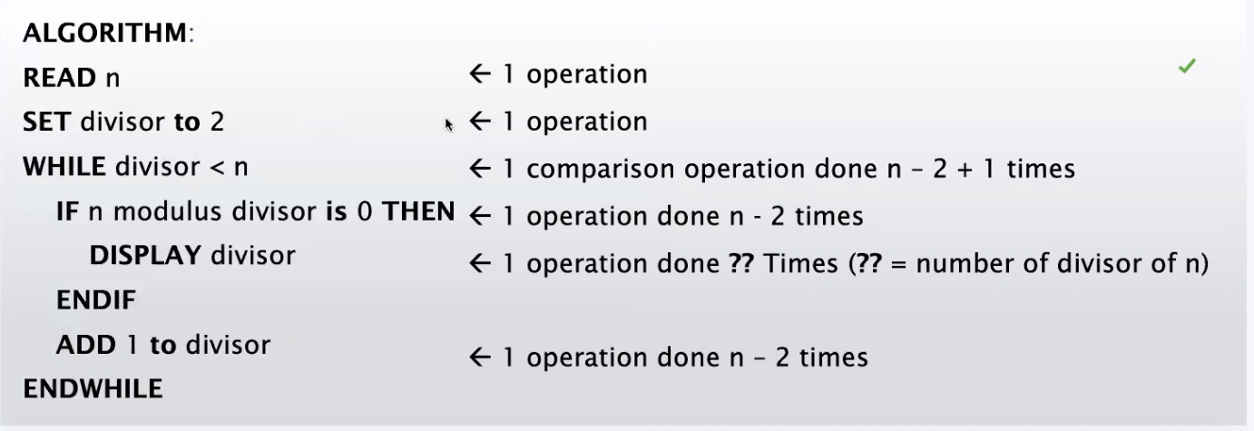 Solved 1. What does this algorithm accomplish? How many | Chegg.com