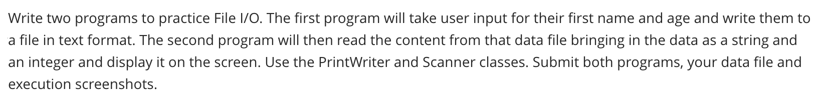 Solved IN JAVA | Chegg.com