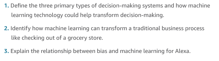 Solved Alexa: Can You Hear Me? Voice-based artificial | Chegg.com