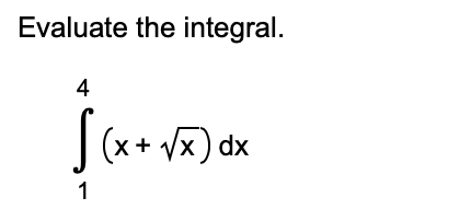 Solved Evaluate the following integral using the fundamental | Chegg.com