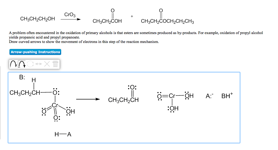 Solved Cro3 CH3CH2CH2OH CH3CH2COH CH3CH2COCH2CH2CH3 A | Chegg.com