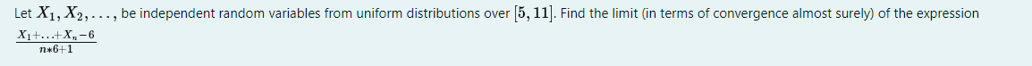 Solved Let x1,x2,dots, be independent random variables from | Chegg.com