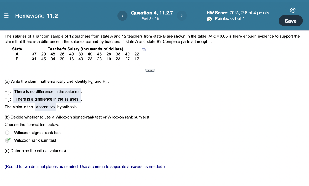 Solved = Homework: 11.2 Question 4, 11.2.7 Part 3 of 6 HW | Chegg.com