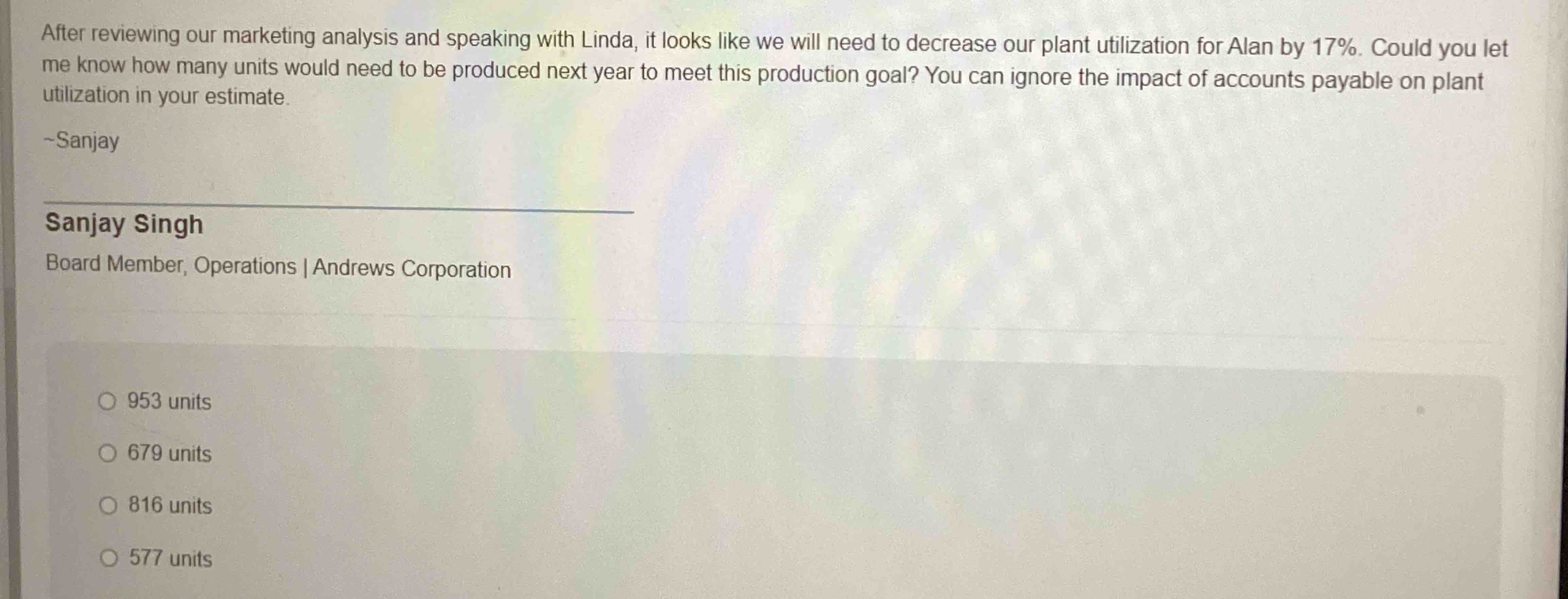 Solved After reviewing our marketing analysis and speaking | Chegg.com