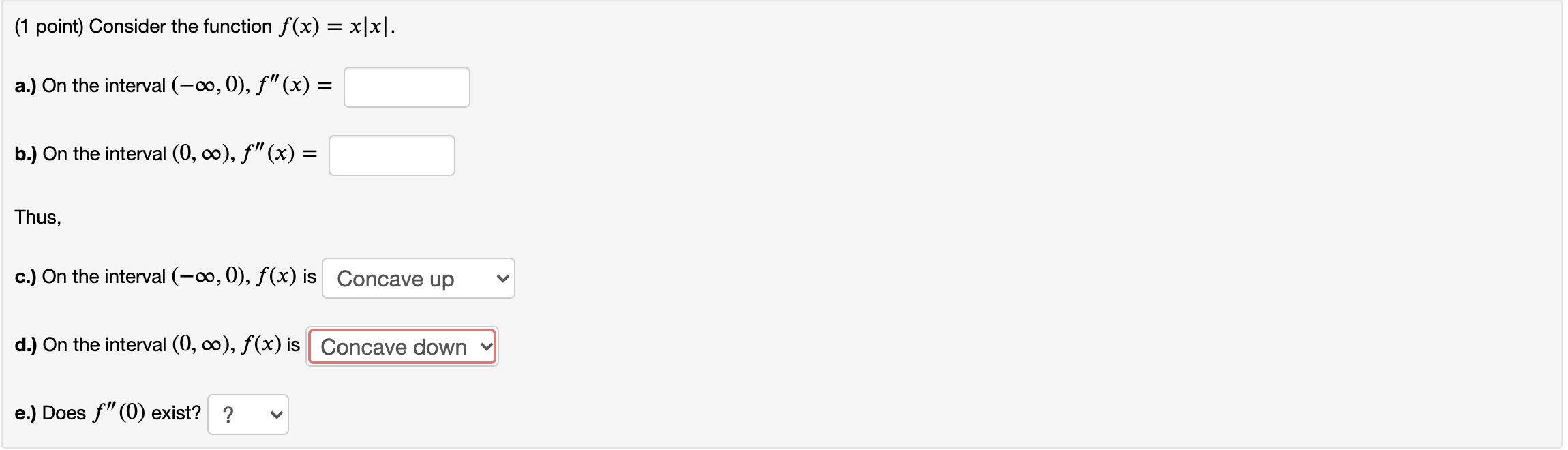 Solved (1 point) Let f(x) = -x4 – 6x3 + 3x – 3. Find the | Chegg.com