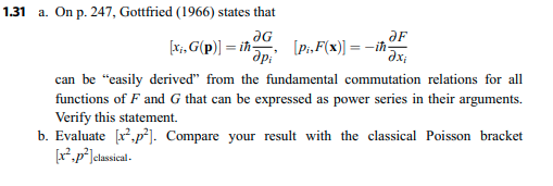 Solved 1.31 a. On p. 247 , Gottfried (1966) states that | Chegg.com
