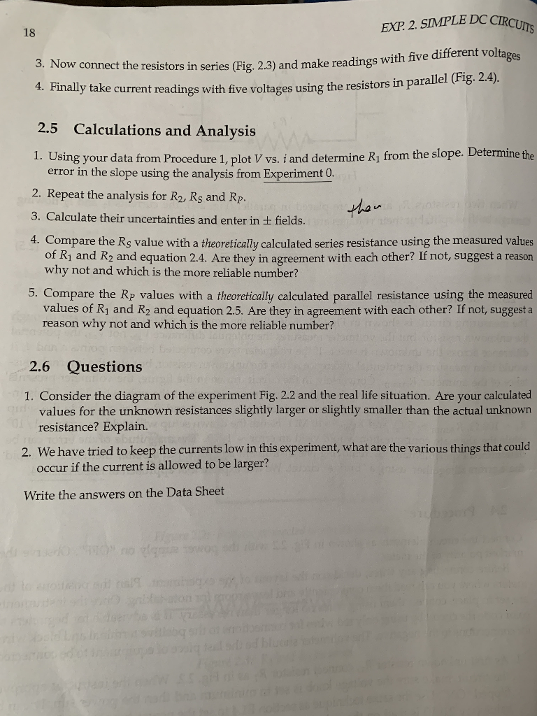 Solved QUESTION: 4. Compare the Rs value with a | Chegg.com