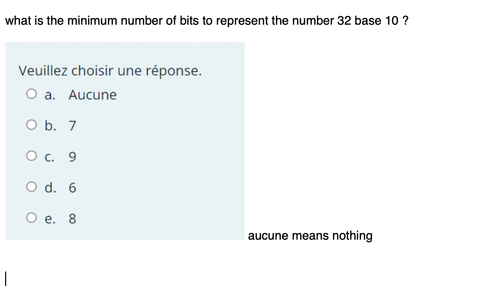 Solved what is the minimum number of bits to represent the | Chegg.com