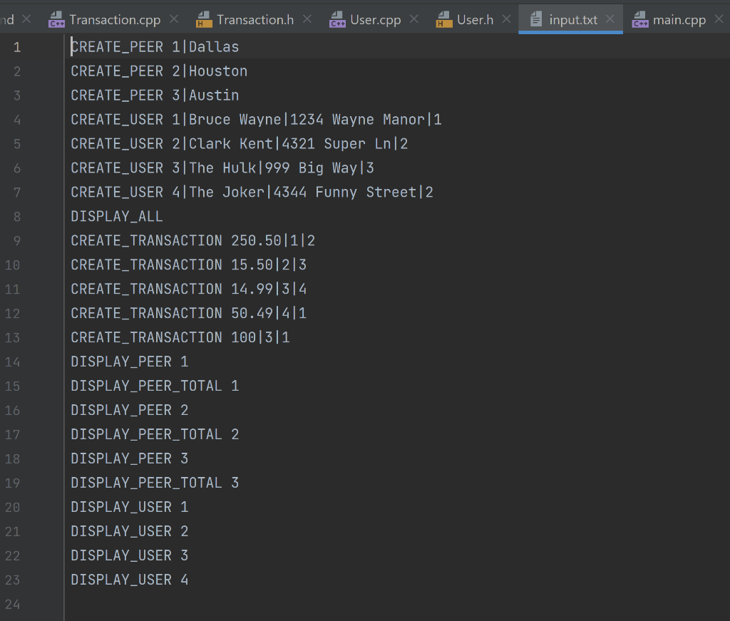 Solved URGENT IN C++ !!!!!! Program 5 - DLT (Distributed | Chegg.com