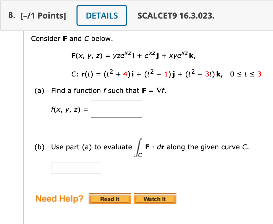 Solved Consider F ﻿and C | Chegg.com