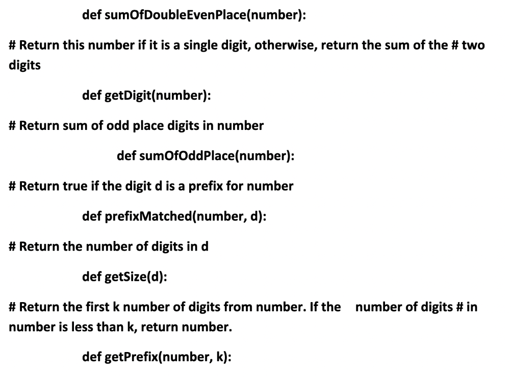 Solved There are several functions that need to be | Chegg.com